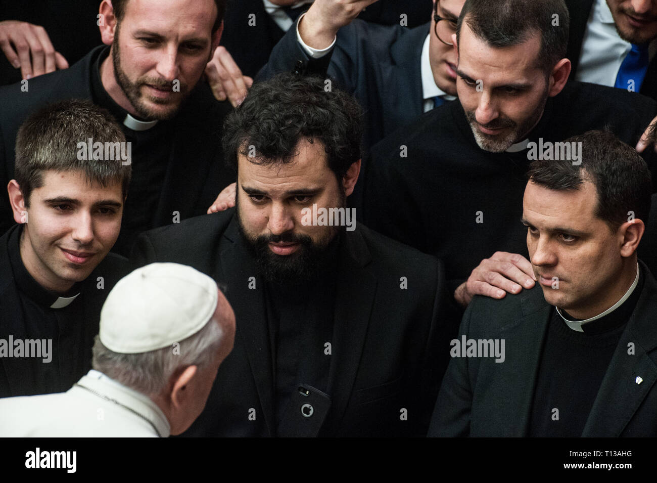 Group priests rome hi-res stock photography and images - Alamy