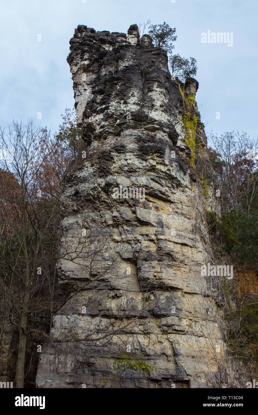 Natural Chimneys, Virginia Stock Photo - Alamy