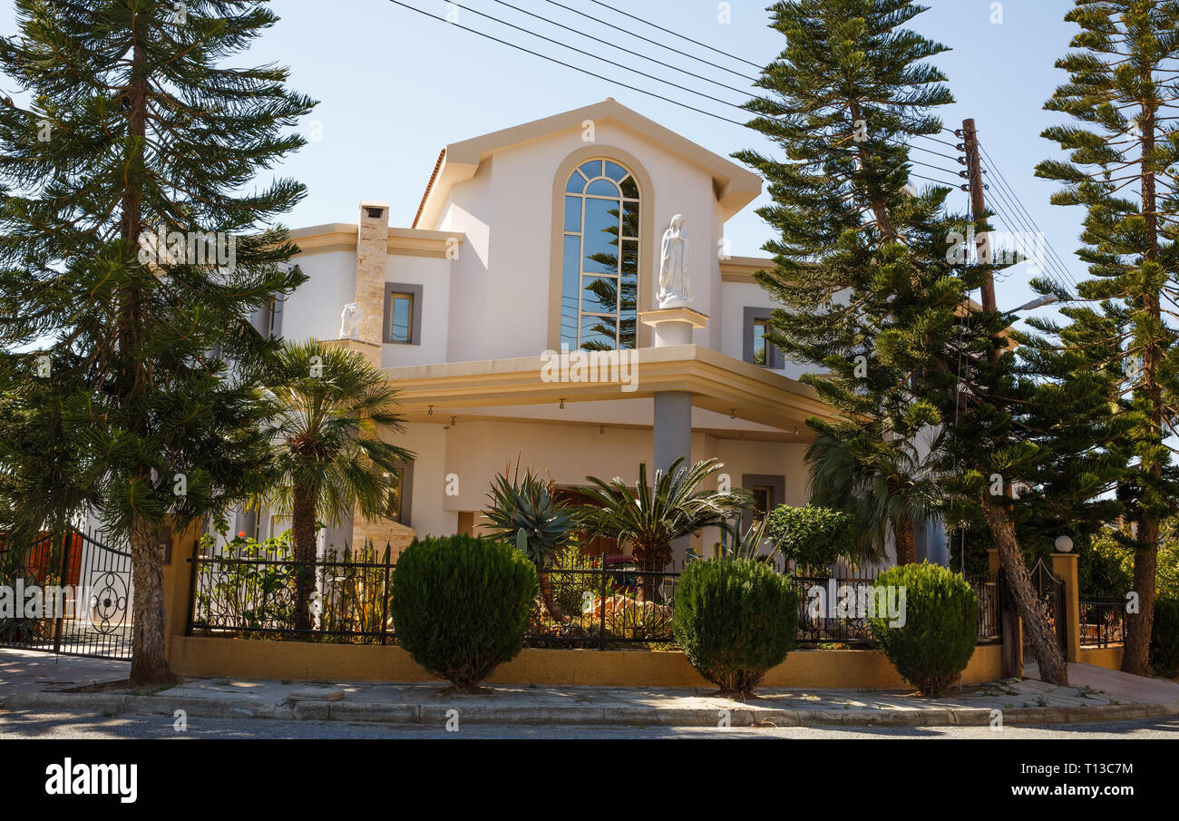 Luxurious house with stylish details in Cyprus Stock Photo - Alamy