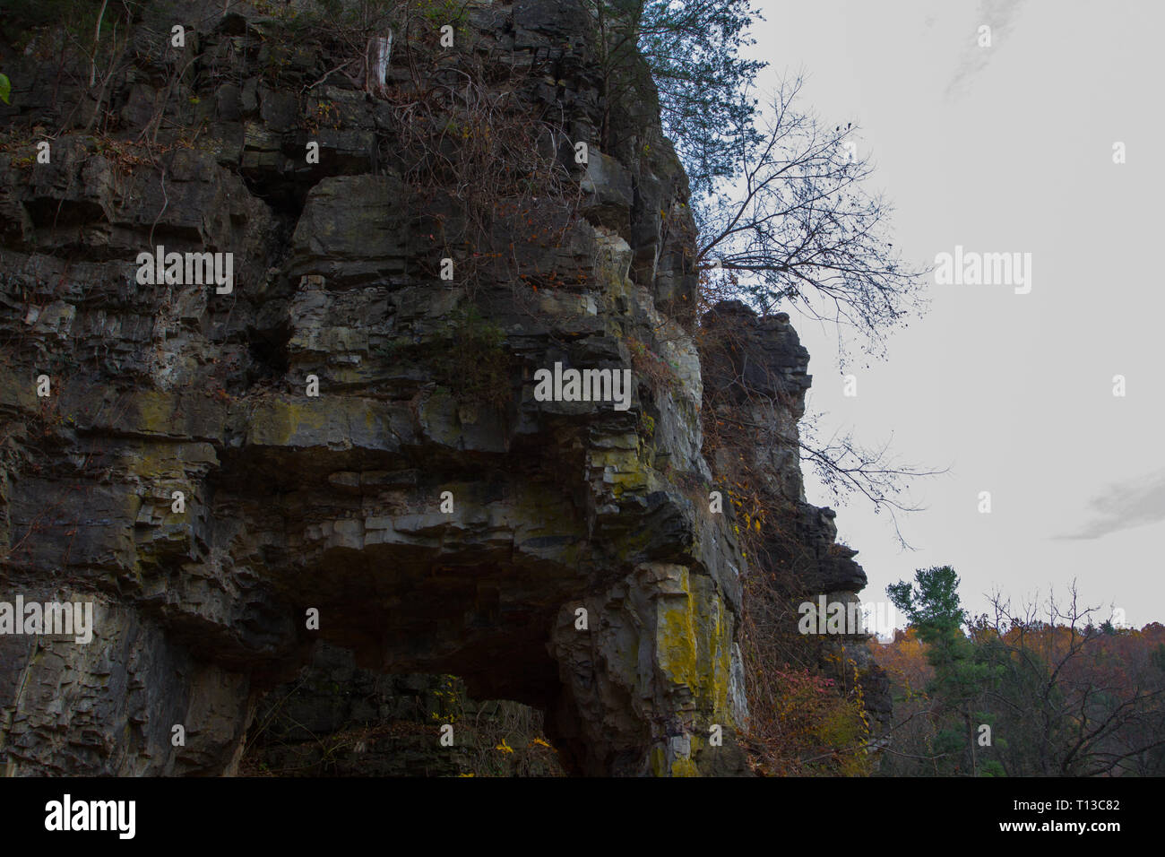 Natural Chimneys, Virginia Stock Photo - Alamy