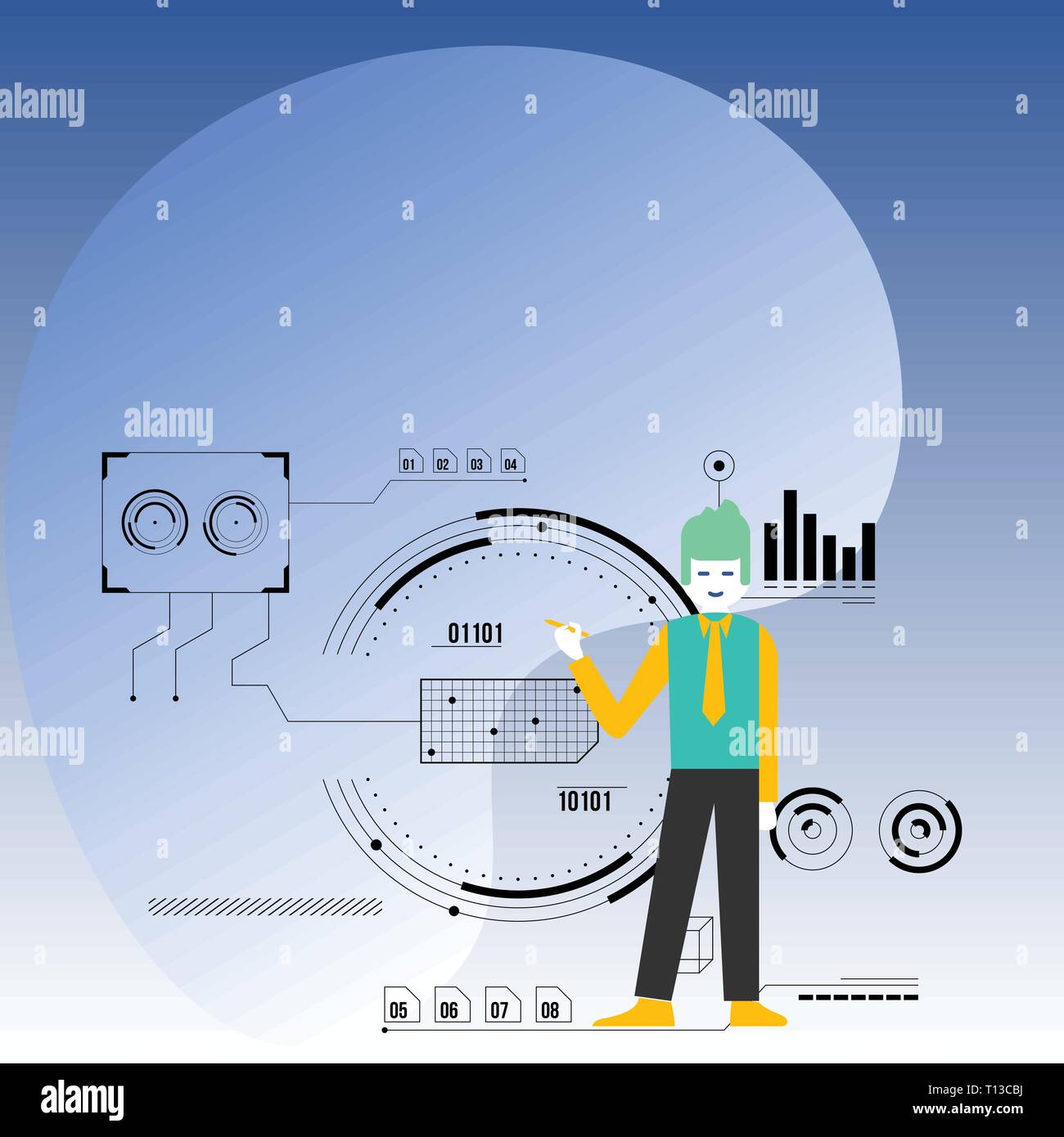 Process pastel Stock Vector Images - Alamy