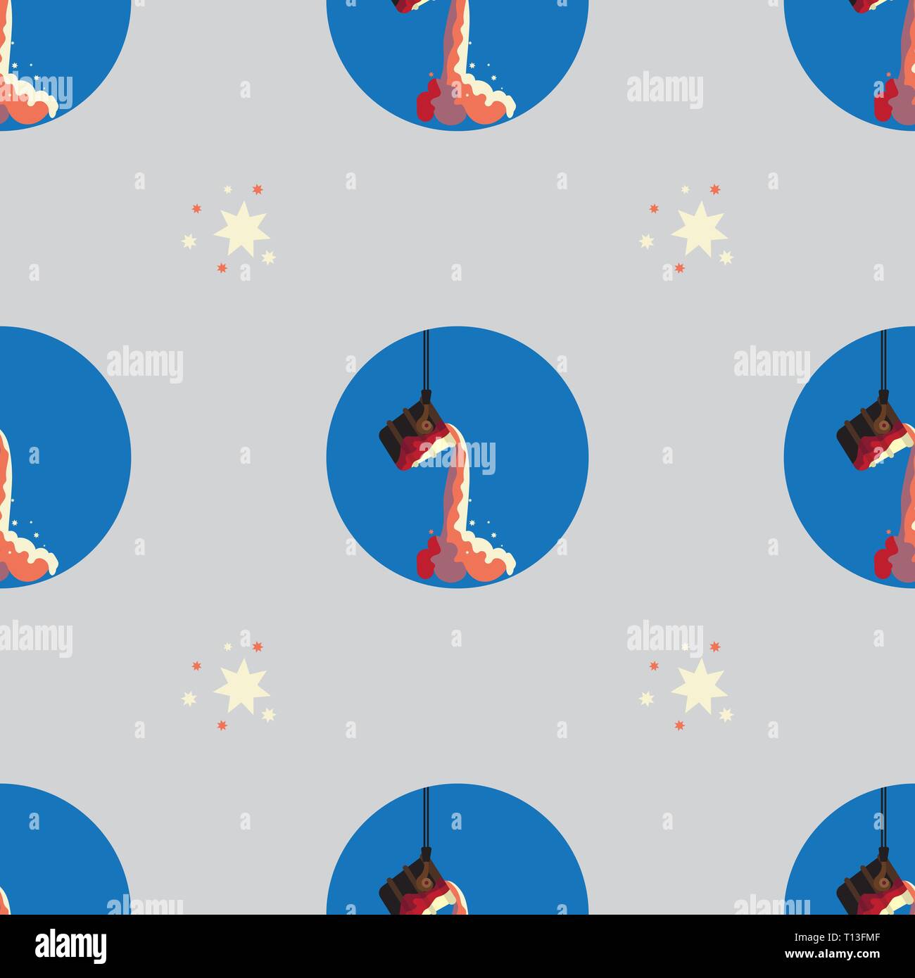Vector Metallurgical industry. Flat style seamless pattern 10 eps Stock ...
