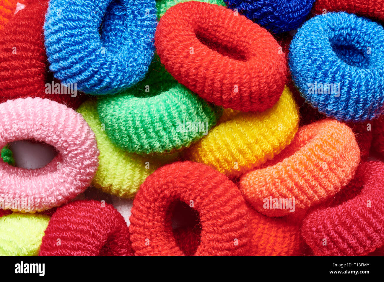 Scrunchy hair tie hi-res stock photography and images - Alamy