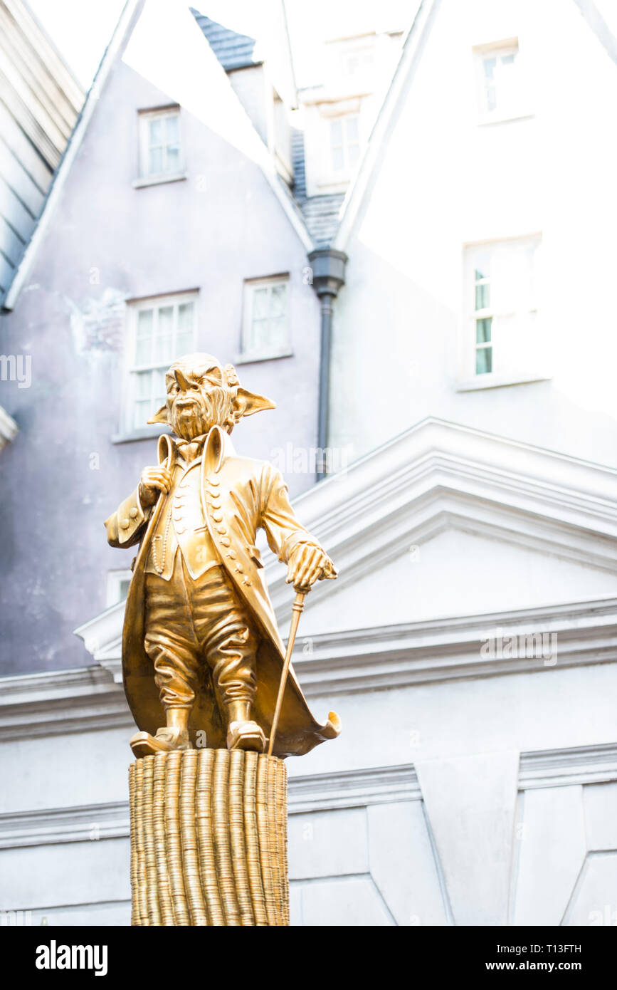 Harry Potter Gringotts Ride Video