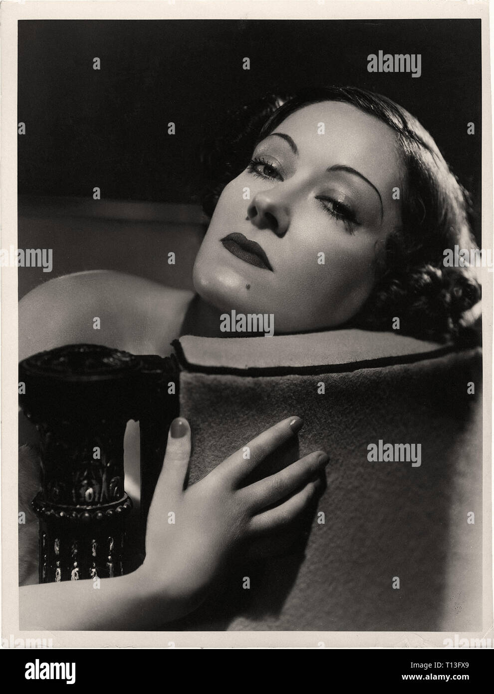 Promotional photography of Gloria Swanson - Silent movie era Stock ...