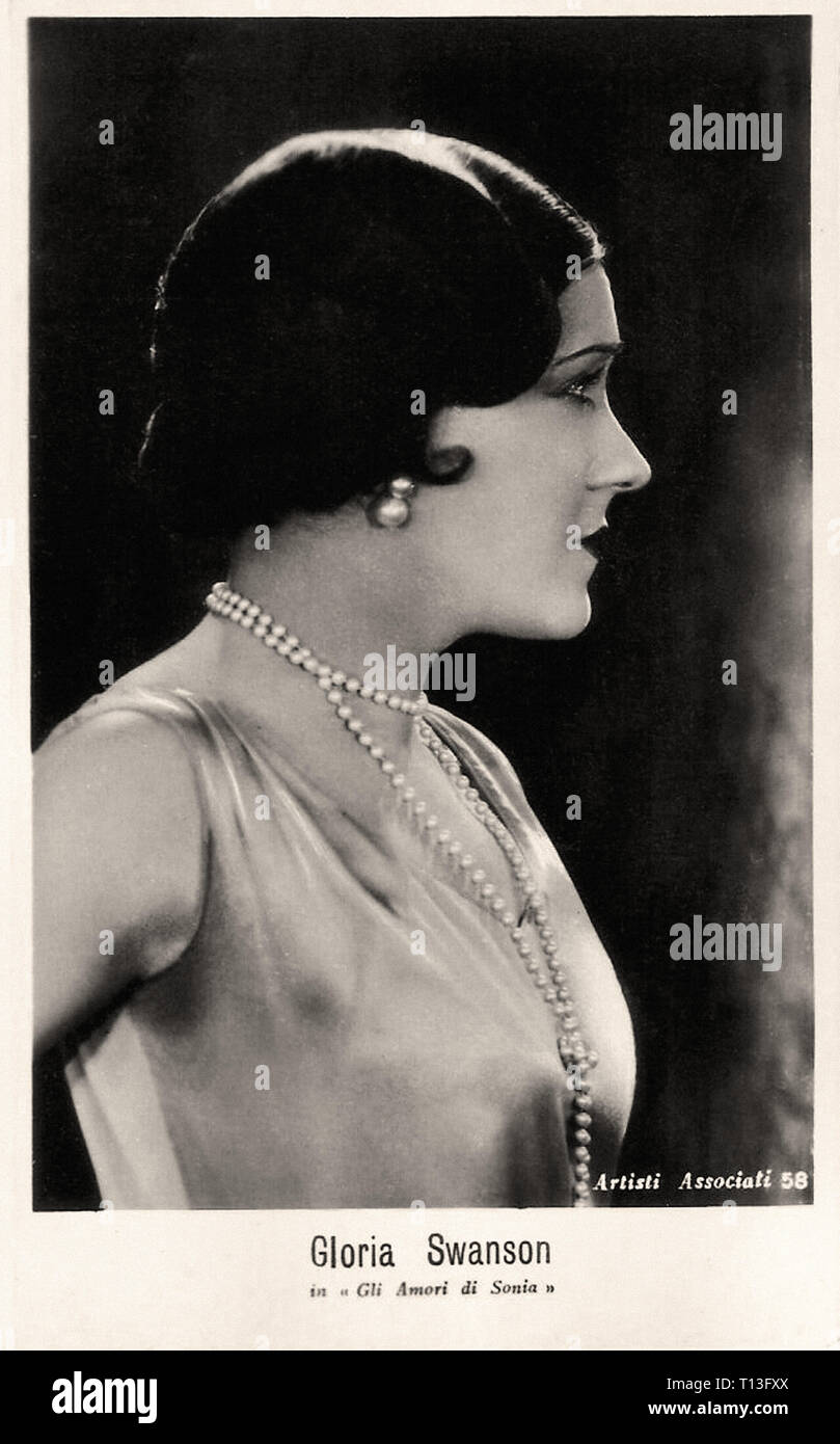 Promotional photography of Gloria Swanson in the Love of Sunya - Silent ...