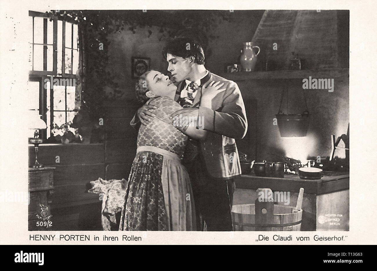 Promotional photography of Henny Porten and Paul Hartmann in Die Claudi Vom Geiserhof - Silent ...