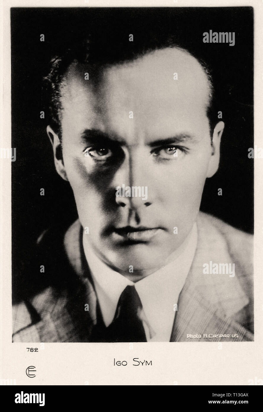 Promotional photography of Igo Sym - Silent movie era Stock Photo - Alamy