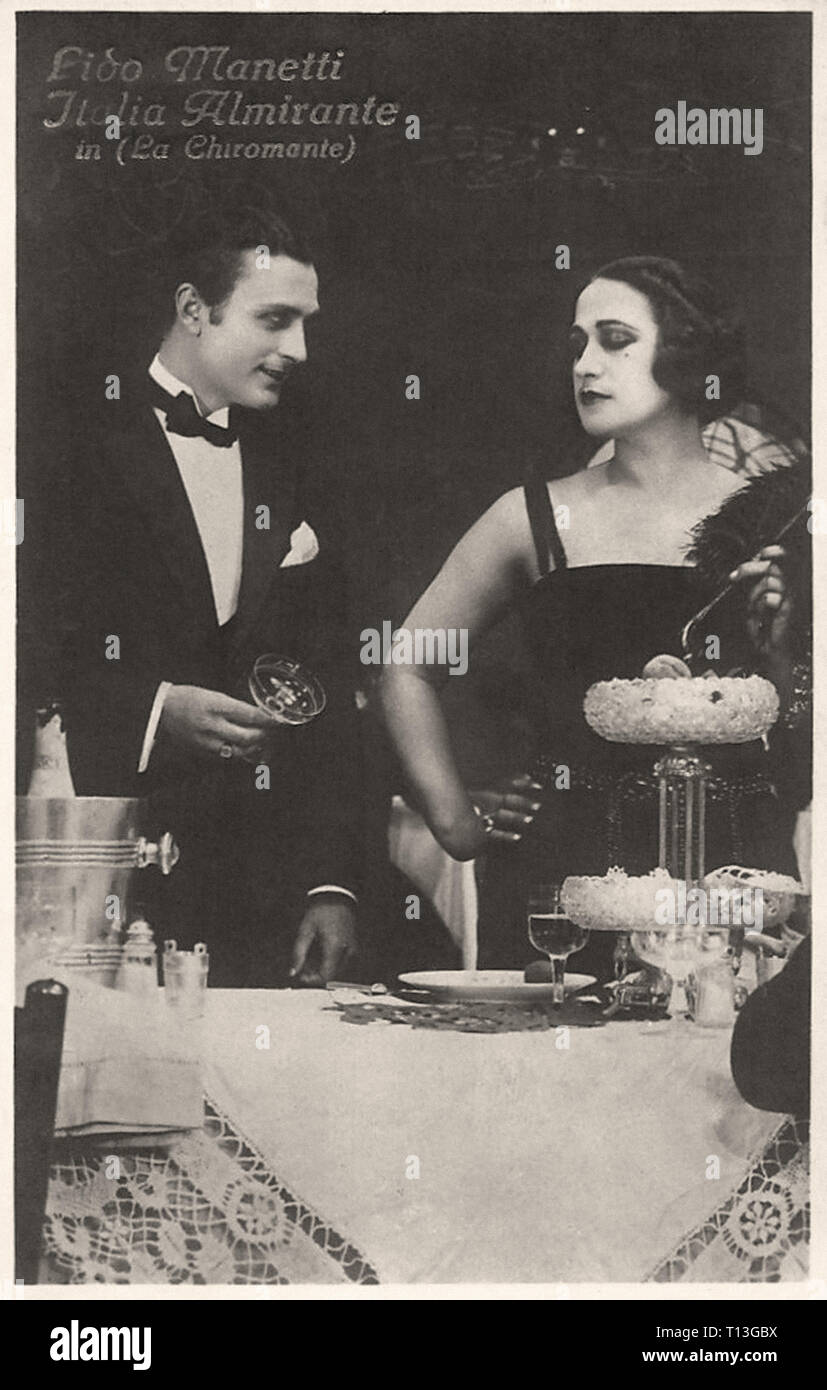 Promotional photography of Italia Almirante and Lido Manetti in La ...