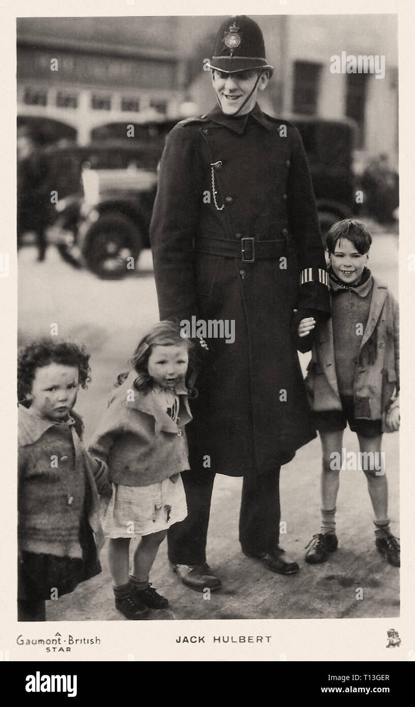 Promotional photography of Jack Hulbert - Silent movie era Stock Photo ...