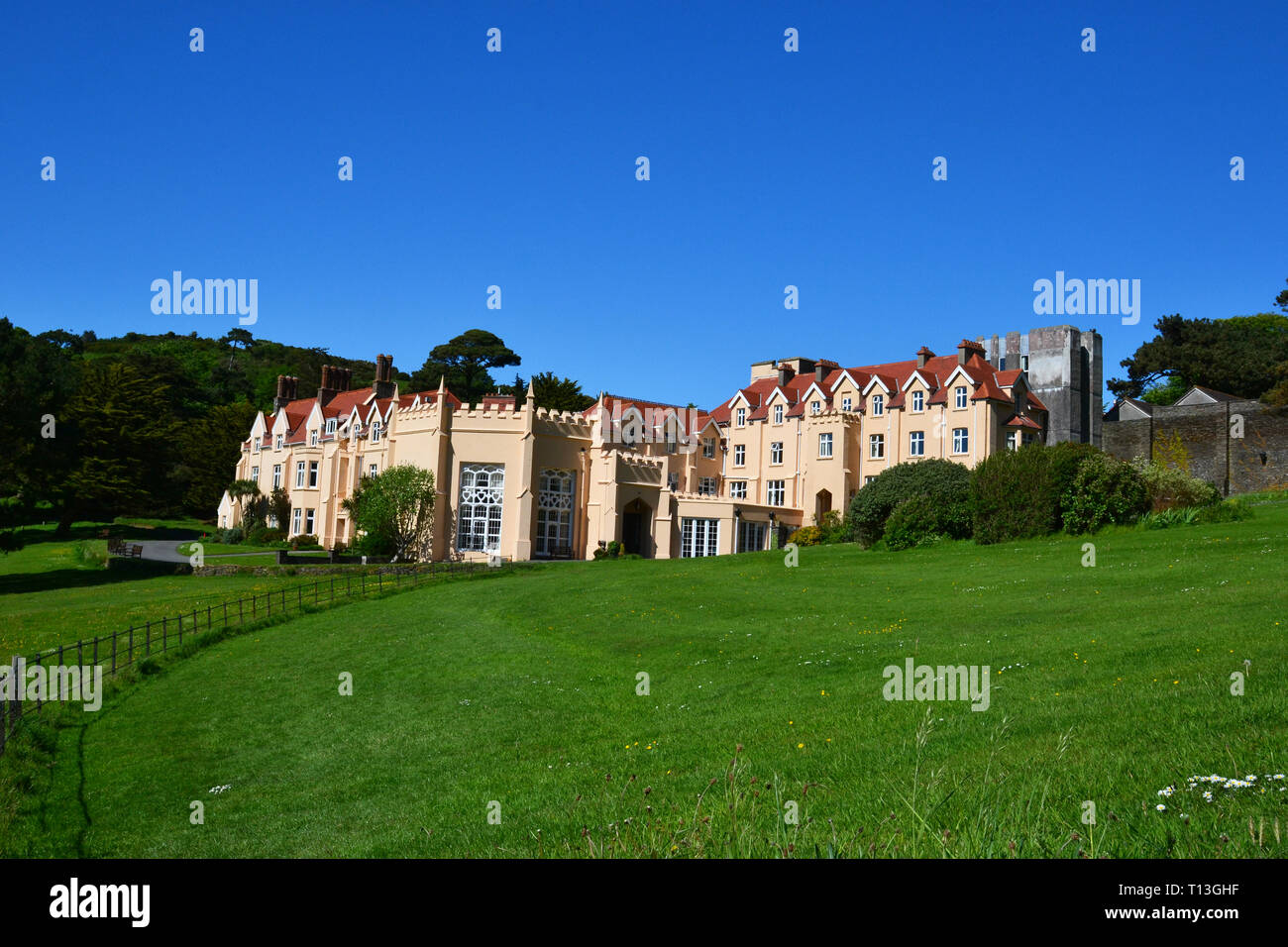 Lee Abbey Christian Community in the Valley of the Rocks, near Lynton ...