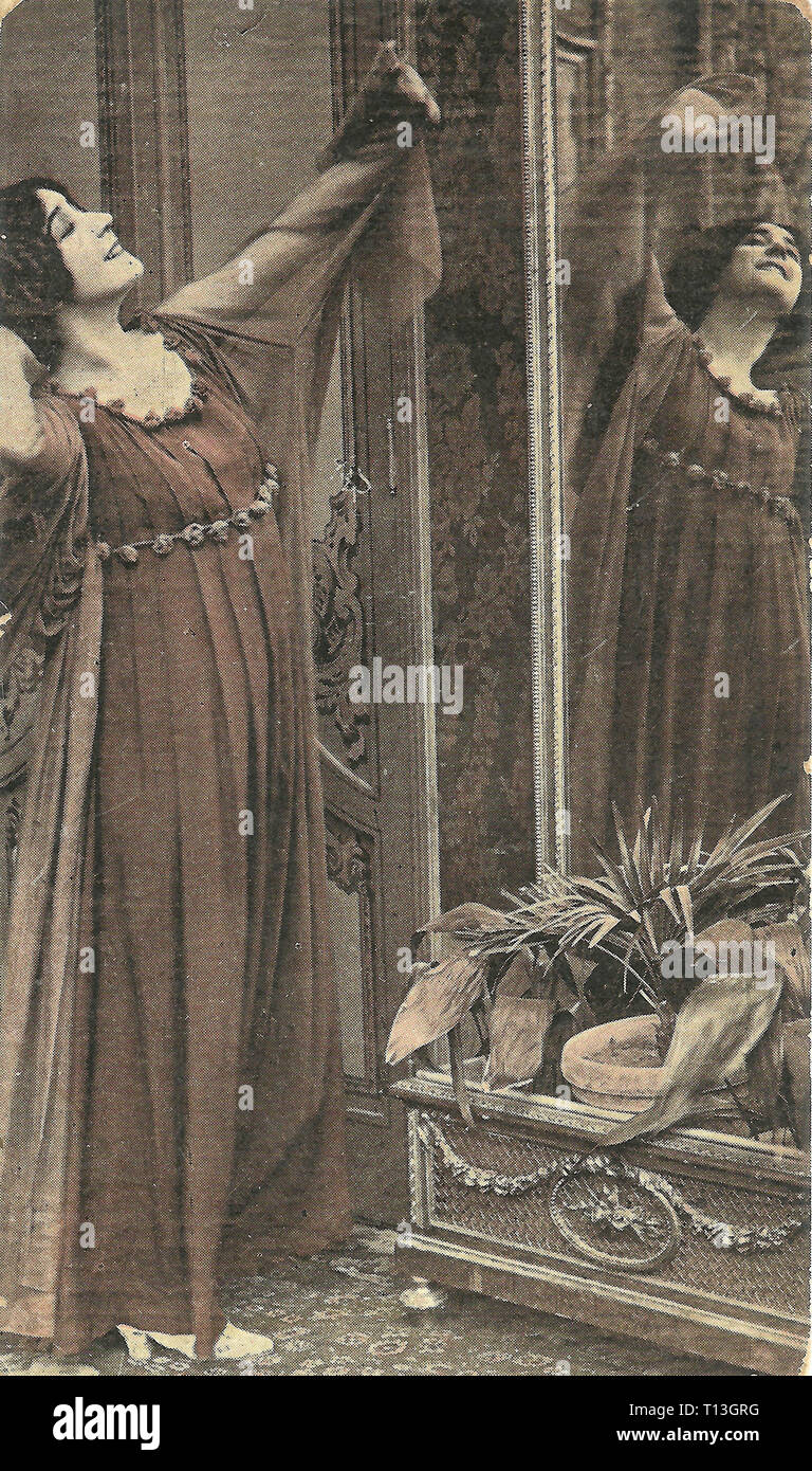 Promotional photography of Leda Gys in Fernanda (1917) - Silent movie ...