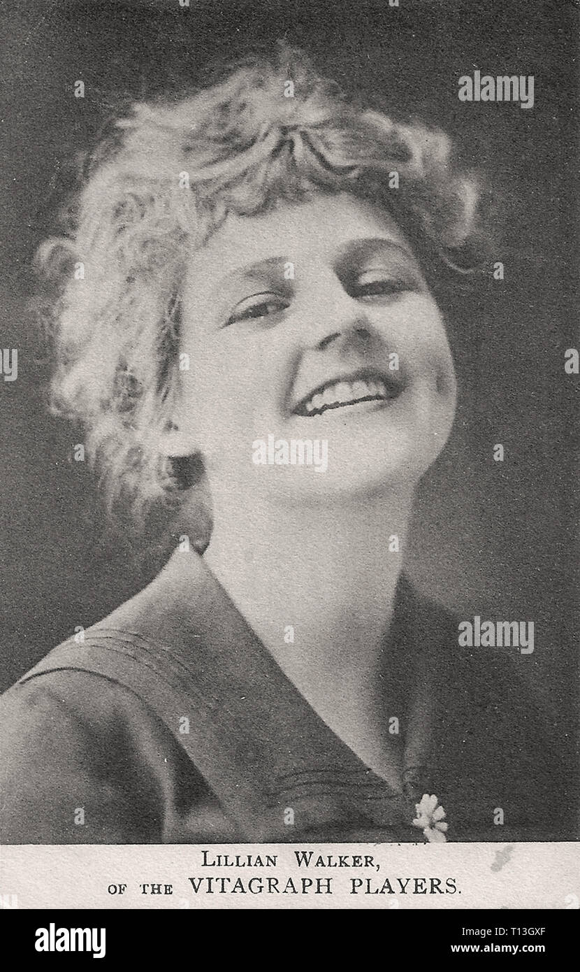 Promotional photography of Lilian Walker (Vitagraph) - Silent movie era ...