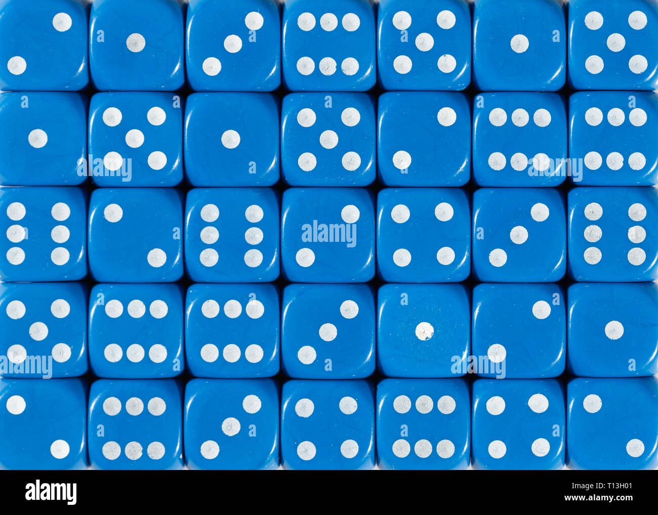 Blue dices hi-res stock photography and images - Alamy