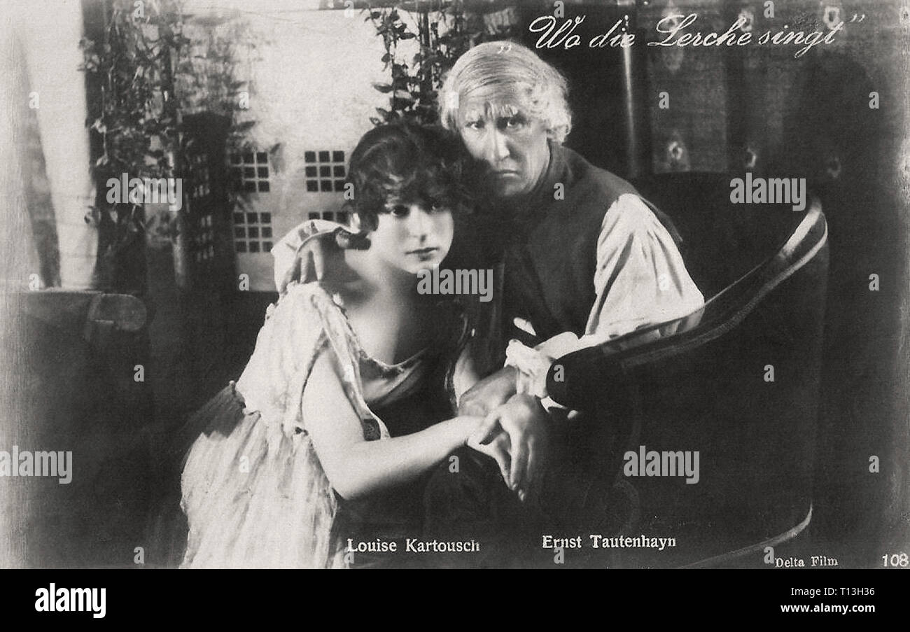 Promotional photography of Louise Kartousch and Ernst Tautenhayn in Wo ...