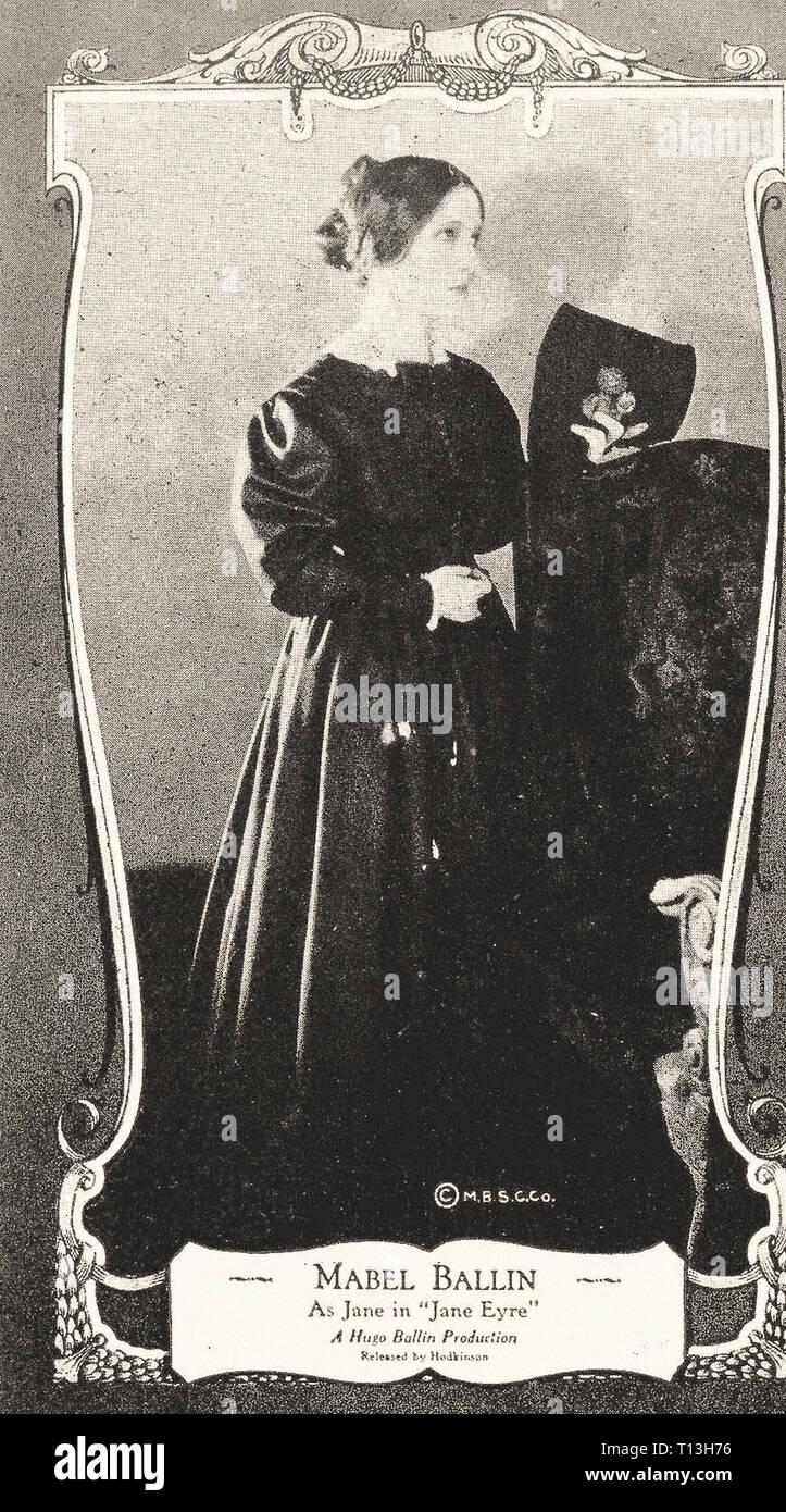 Jane eyre portrait hi-res stock photography and images - Alamy