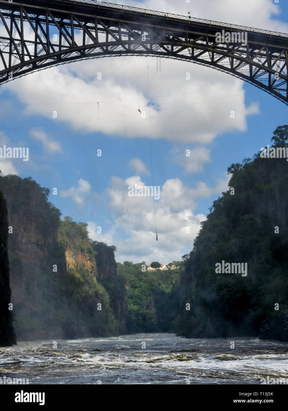 Rainbow bridge victoria falls hi-res stock photography and images - Alamy