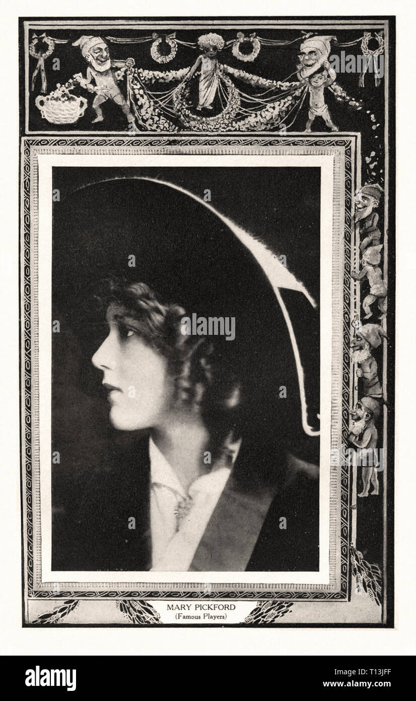 Mary pickford 1914 hi-res stock photography and images - Alamy