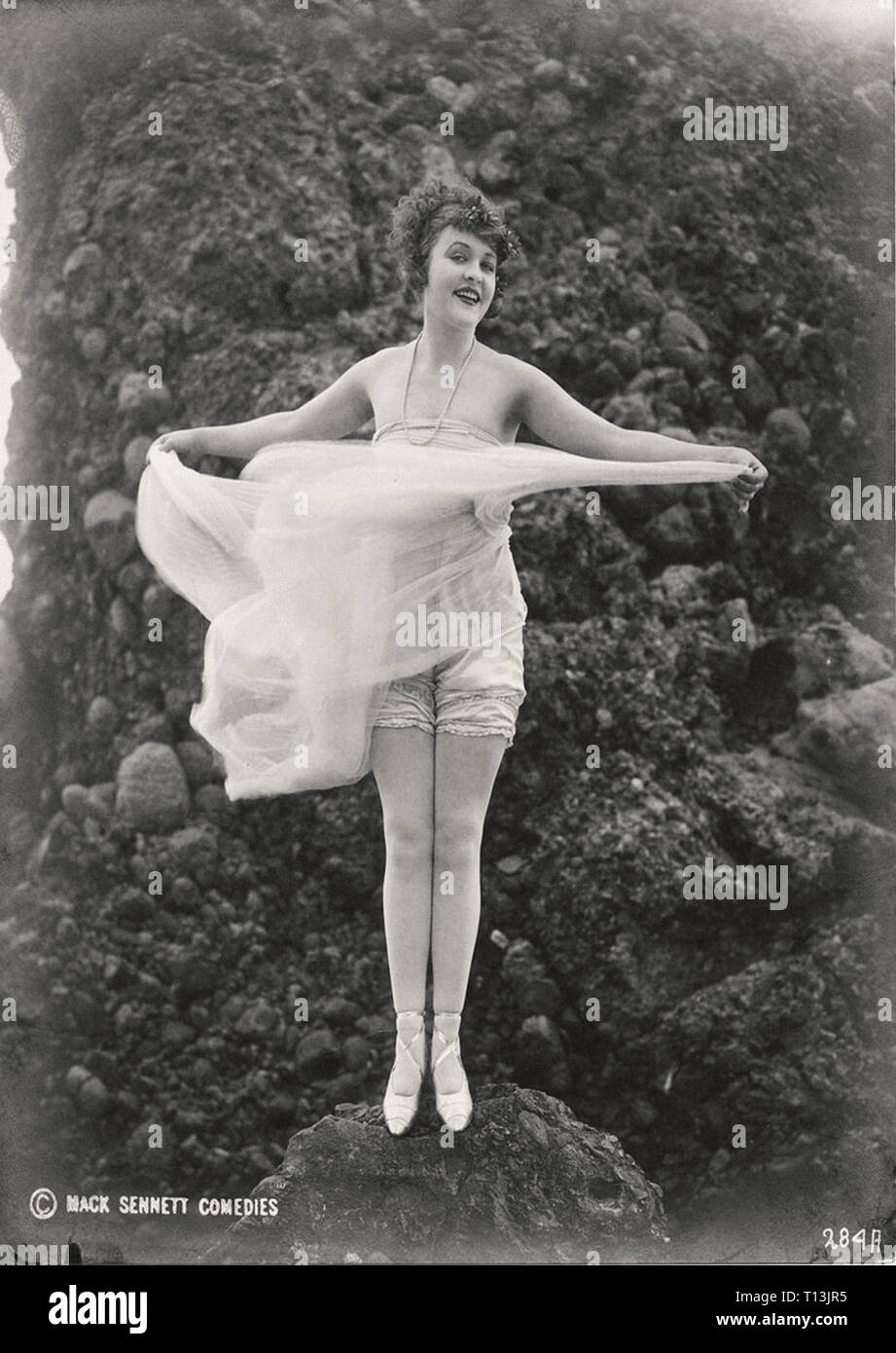 Promotional photography of Phyllis Haver - Silent movie era Stock Photo ...