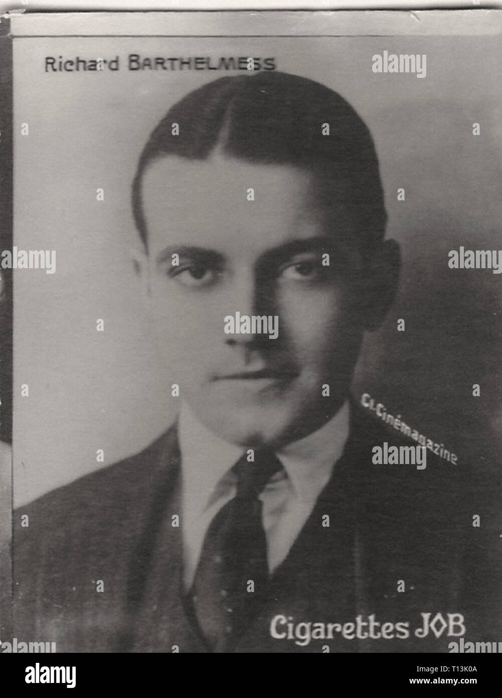 Promotional photography of Richard Barthelmess-1926 Societe Job ...