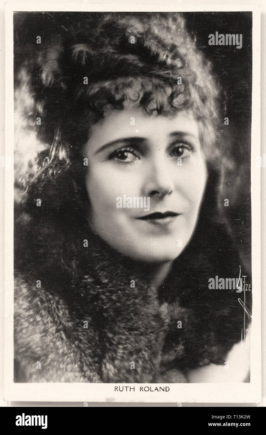 Promotional photography of Ruth Roland- Real Photo Postcard - Silent ...