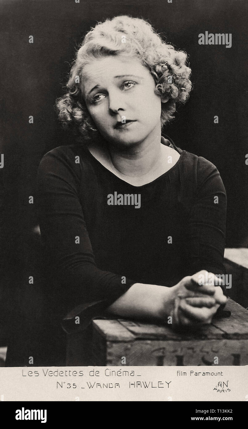 Promotional photography of Wanda Hawley - Silent movie era Stock Photo ...