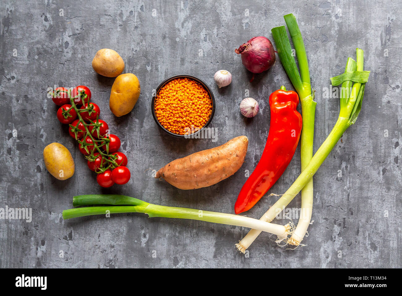 Red ingredients hi-res stock photography and images - Alamy