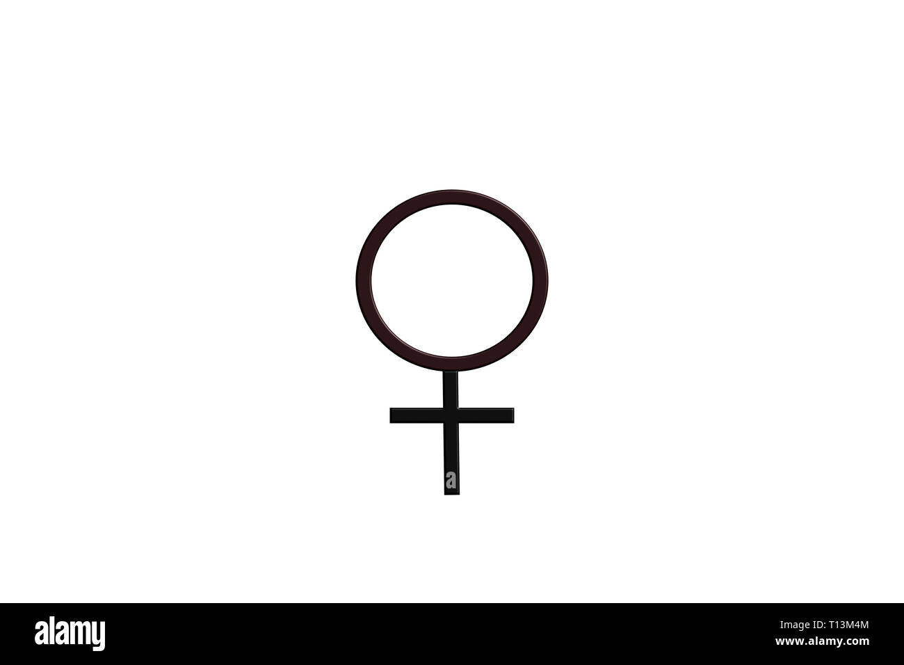 Gender Symbol Icon, Male Female Biological Sex Symbol Icon Stock Photo ...