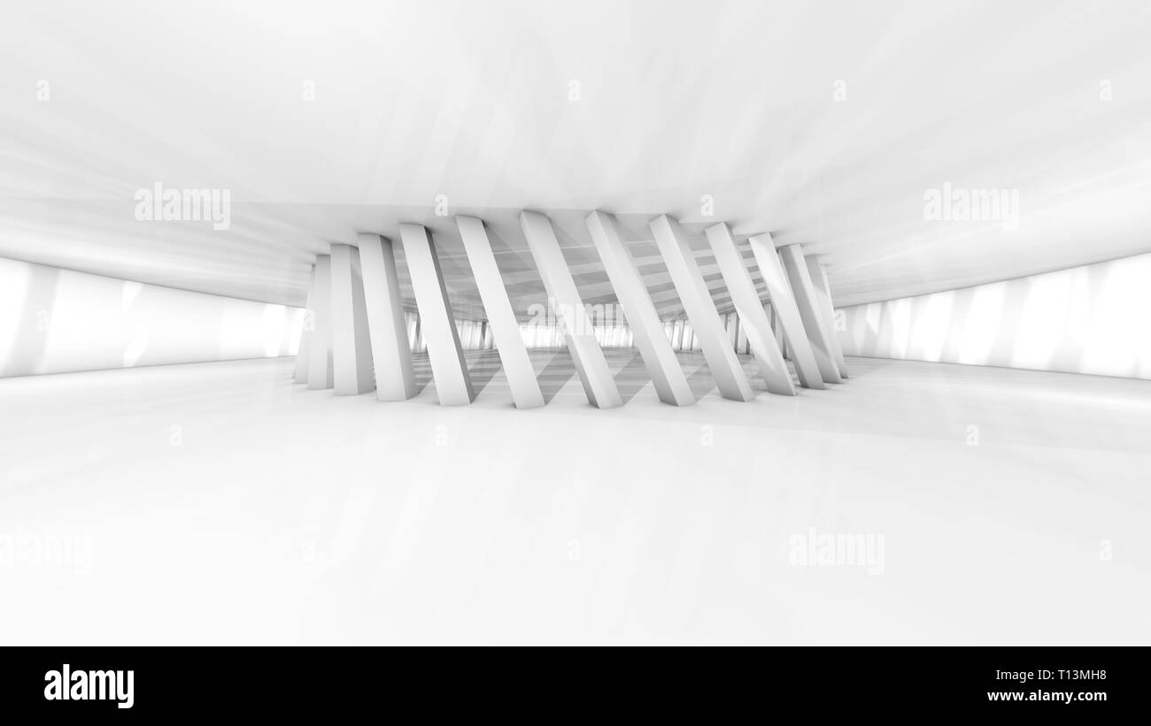 Futuristic white room hi-res stock photography and images - Alamy