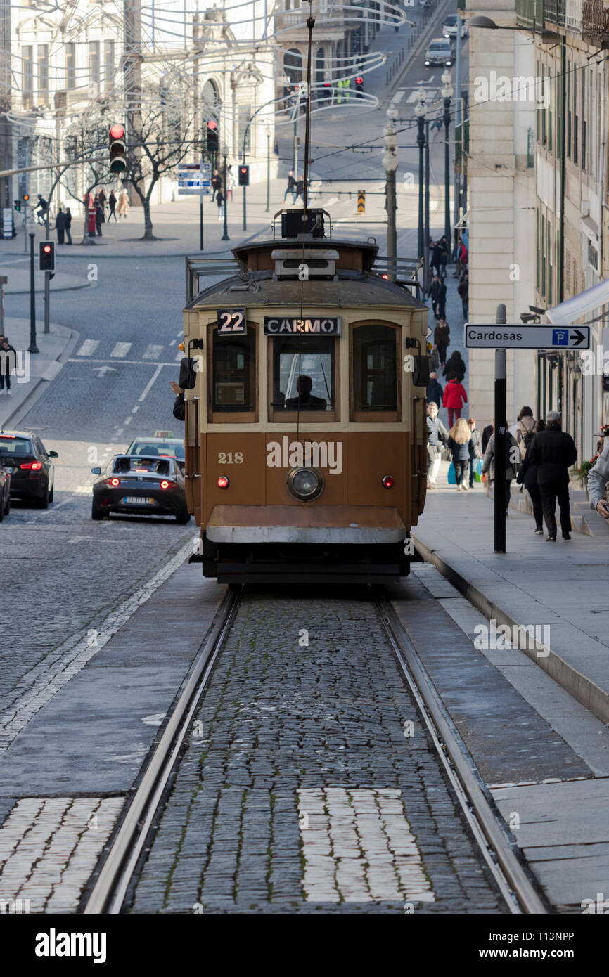Portuguese tram hi-res stock photography and images - Alamy