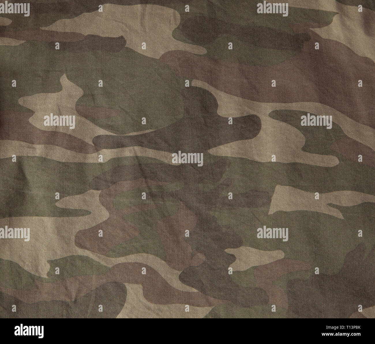 Closeup of military uniform surface. Texture of fabric, close-up ...