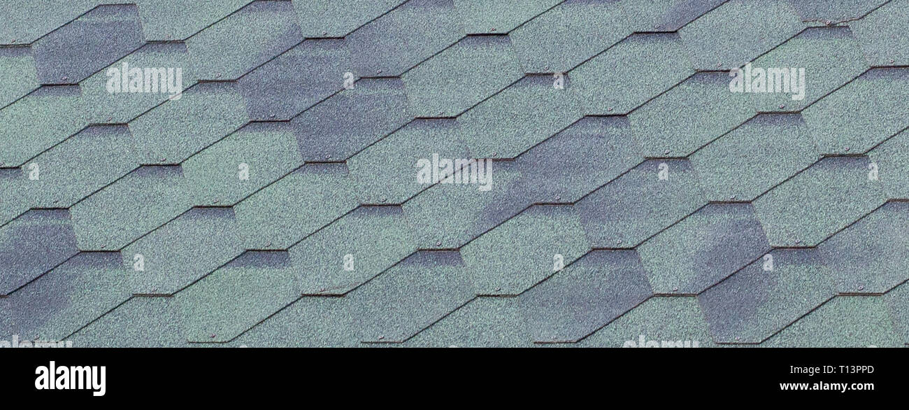 Soft roof, roof tiles, flexible shingles. Roof tiling texture. Flexible ...