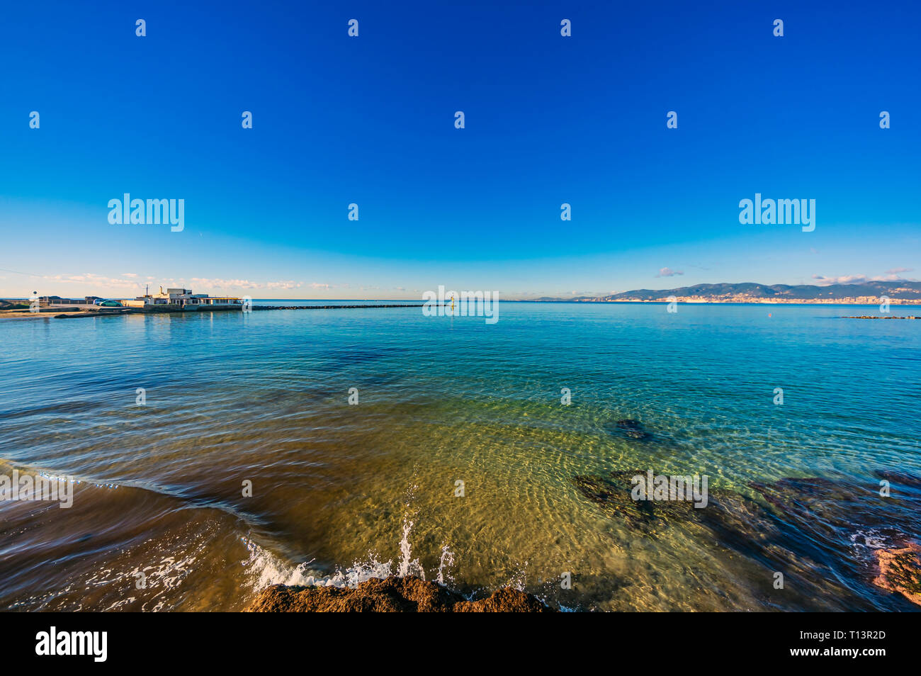 Portixol beach hi-res stock photography and images - Alamy