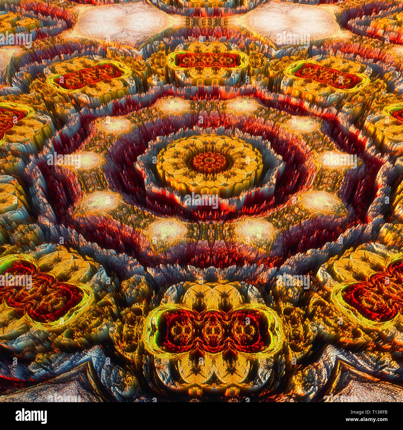 3d rendering. Abstract background and colors Stock Photo - Alamy