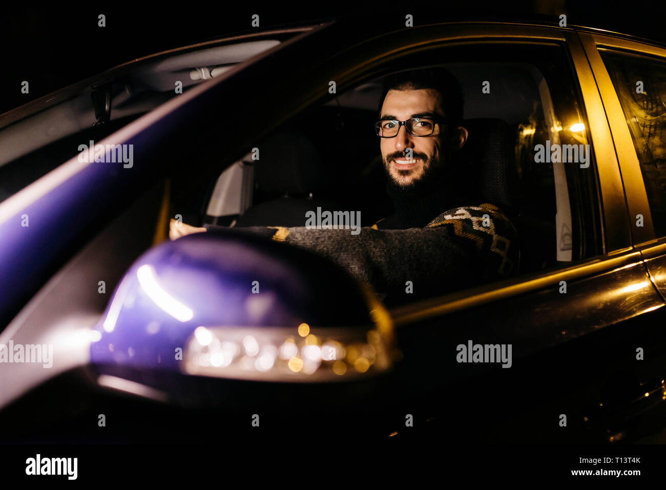 Confident driving hi-res stock photography and images - Alamy