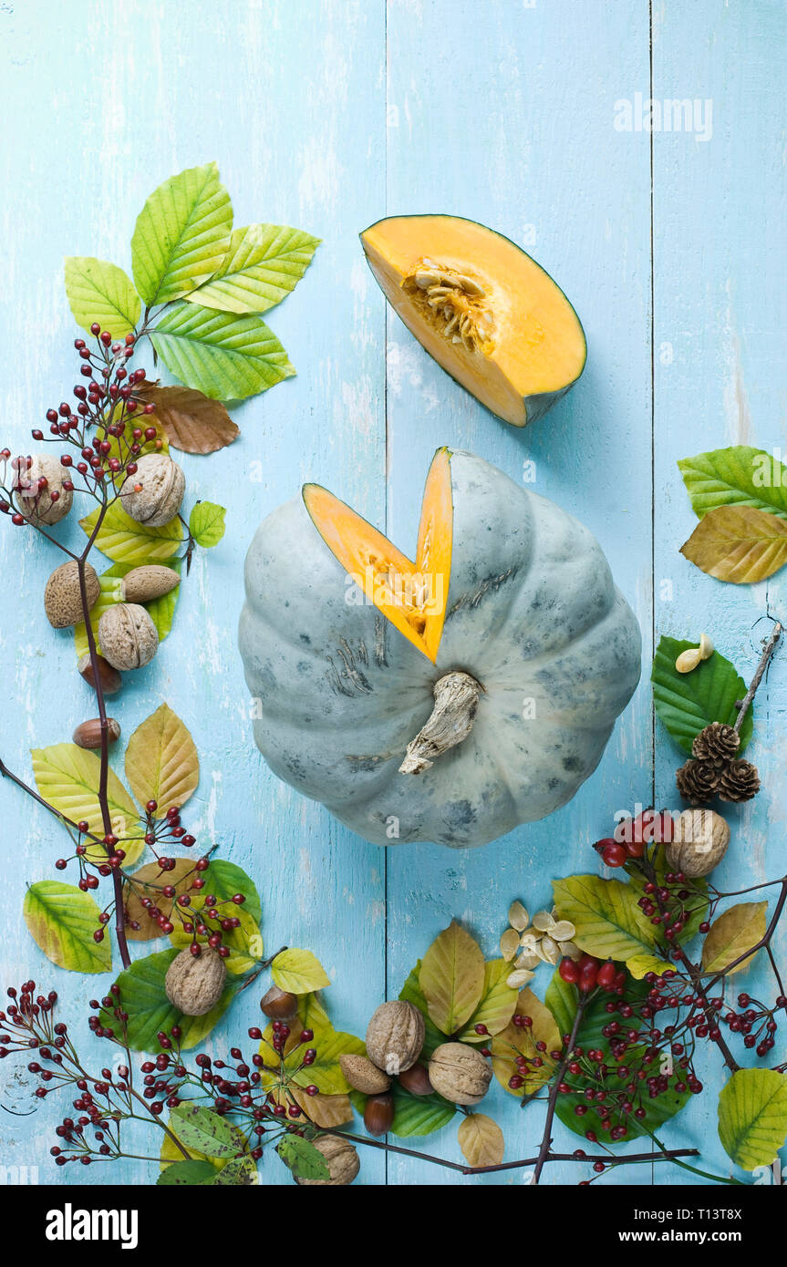 Autumn crown pumpkin hi-res stock photography and images - Alamy