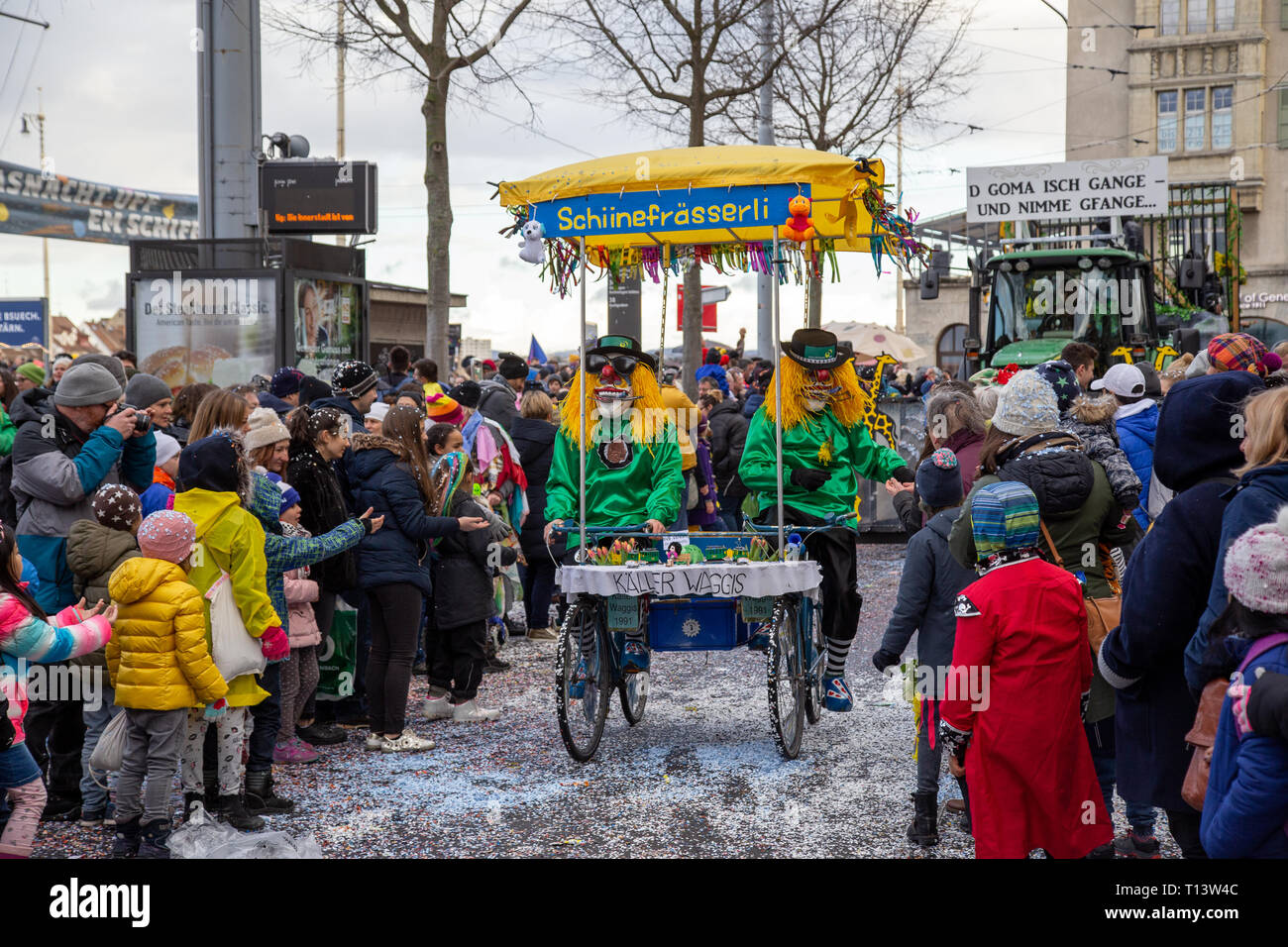 Carnival of Basel 2019 Stock Photo - Alamy