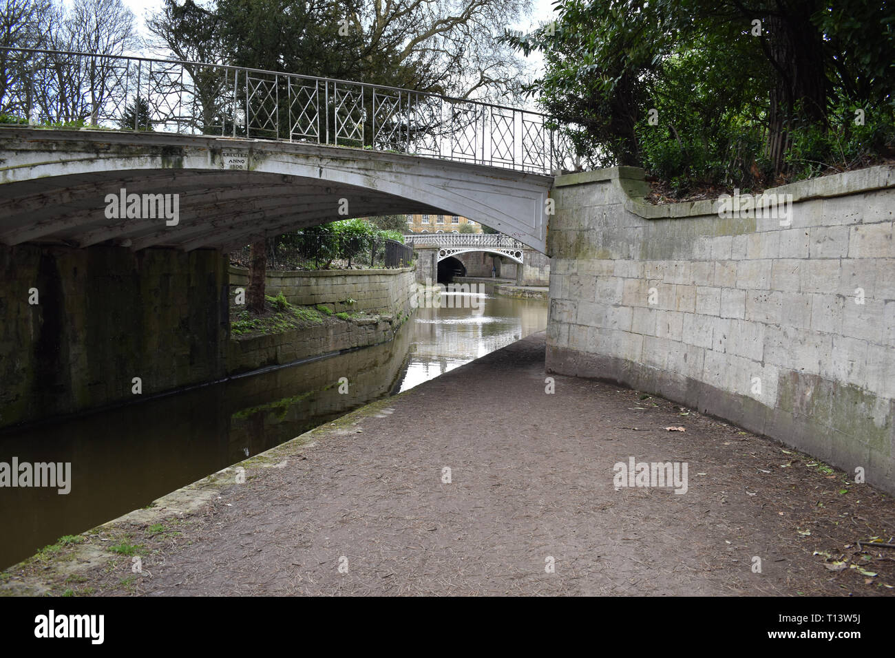 The Kennet and Avon canal in Bath, Somerset Stock Photo - Alamy