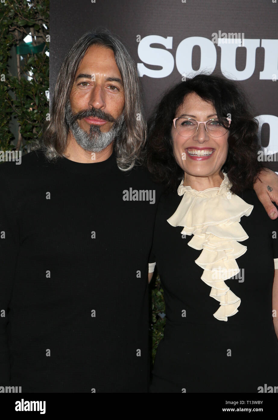 Robert russell and lisa edelstein hi-res stock photography and images ...