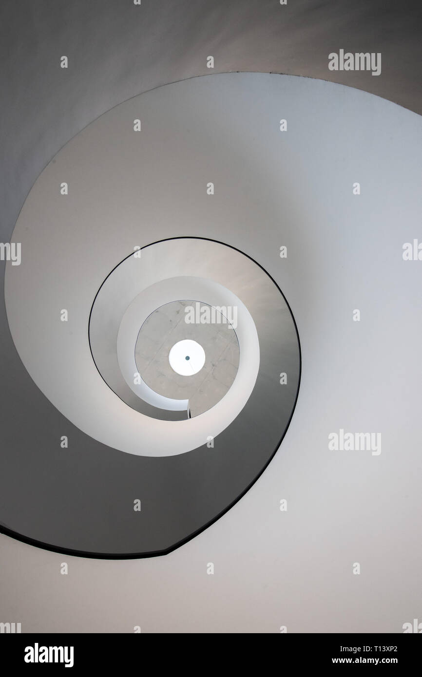 Snail shell staircase hi-res stock photography and images - Alamy