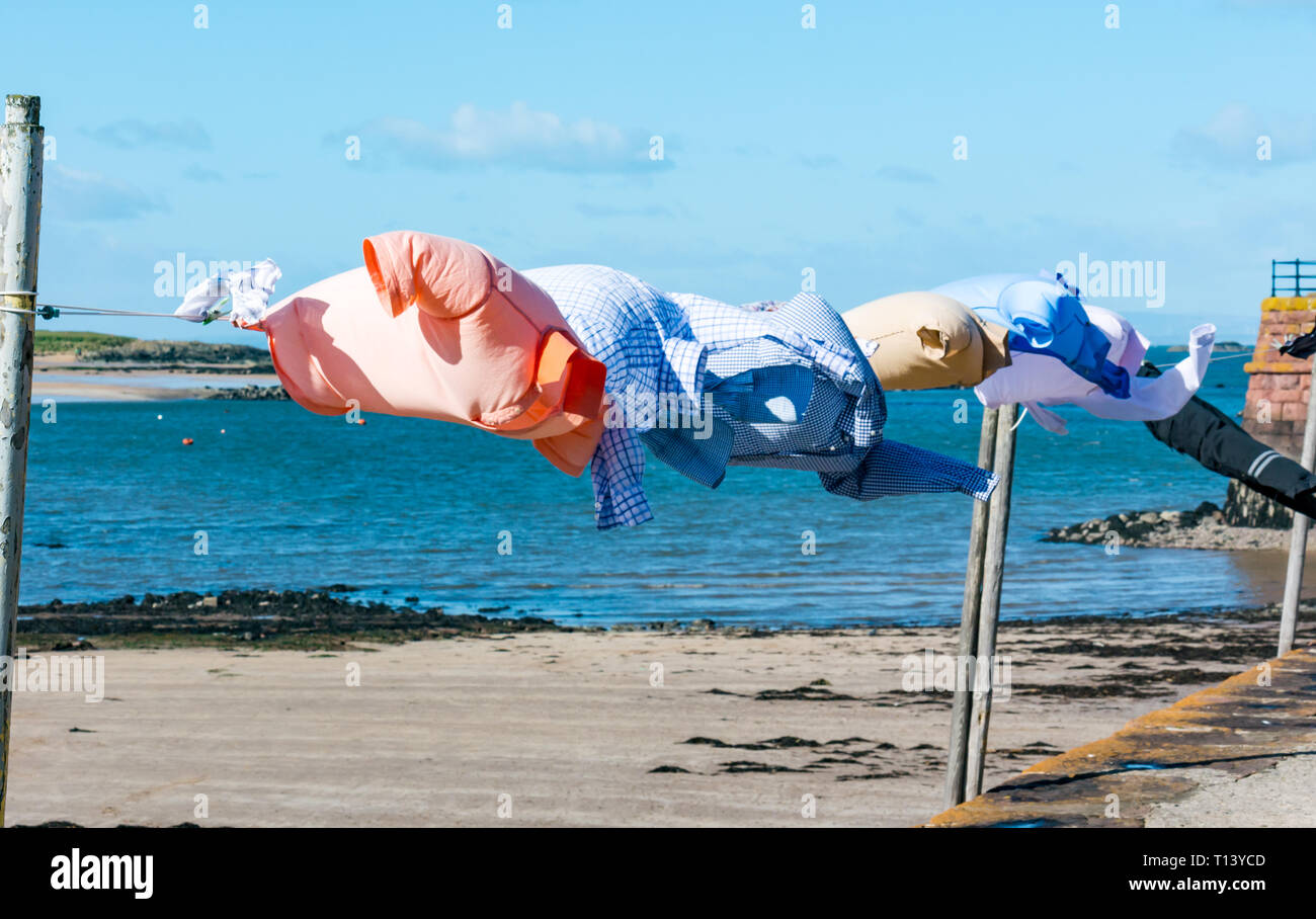 Laundry blowing in wind on hi-res stock photography and images - Alamy