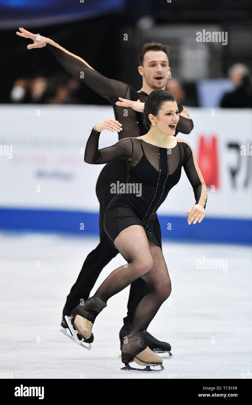 Saitama, Japan. Credit: MATSUO. 23rd Mar, 2019. Natalia Kaliszek ...