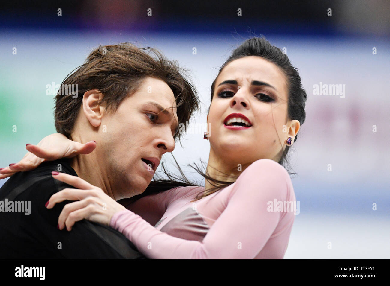 Saitama, Japan. Credit: MATSUO. 23rd Mar, 2019. Sara Hurtado & Kirill ...