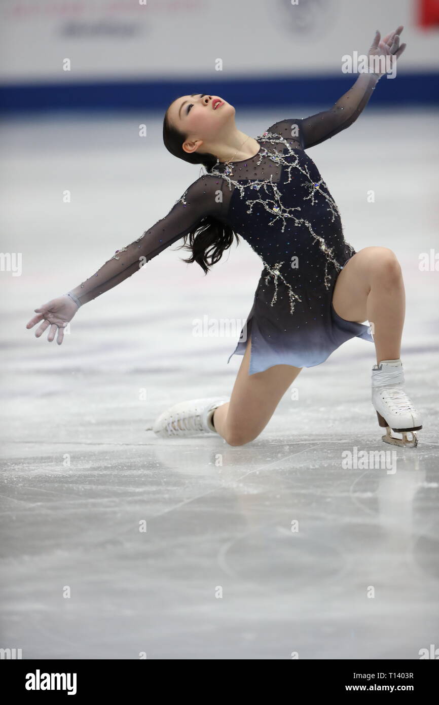 Rika Kihira Jpn March 22 2019 Figure Skating Isu World Figure