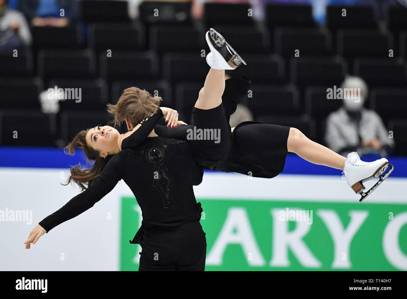 Allison Reed & Saulius Ambrulevicius (LTU), MARCH 23, 2019 - Figure ...