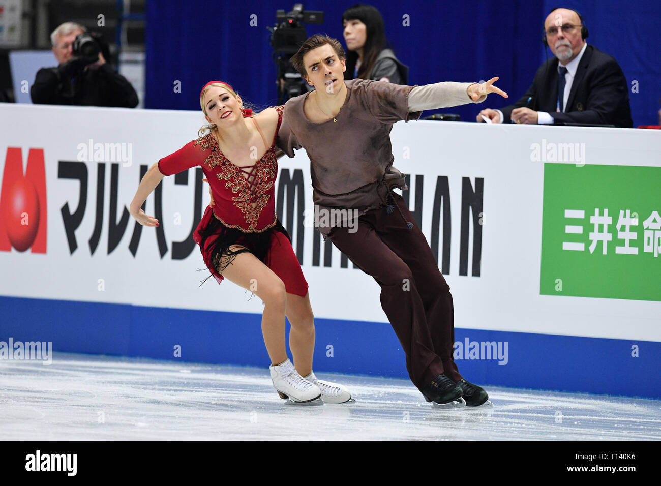 Shari Koch & Christian Nuechtern (GER), MARCH 23, 2019 - Figure Skating ...