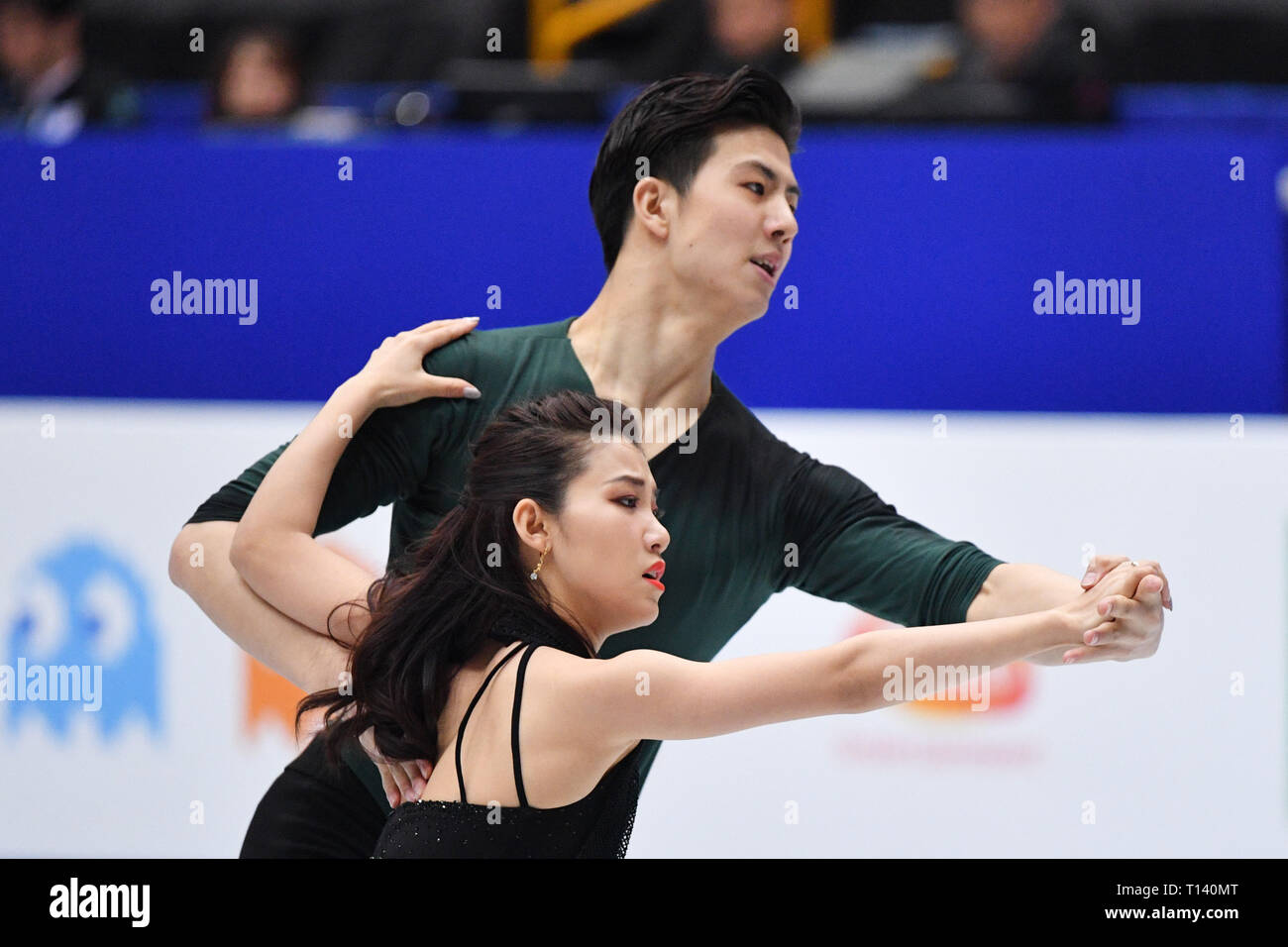 Saitama, Japan. Credit: MATSUO. 23rd Mar, 2019. Shiyue Wang & Xinyu Liu (CHN) Figure Skating ...