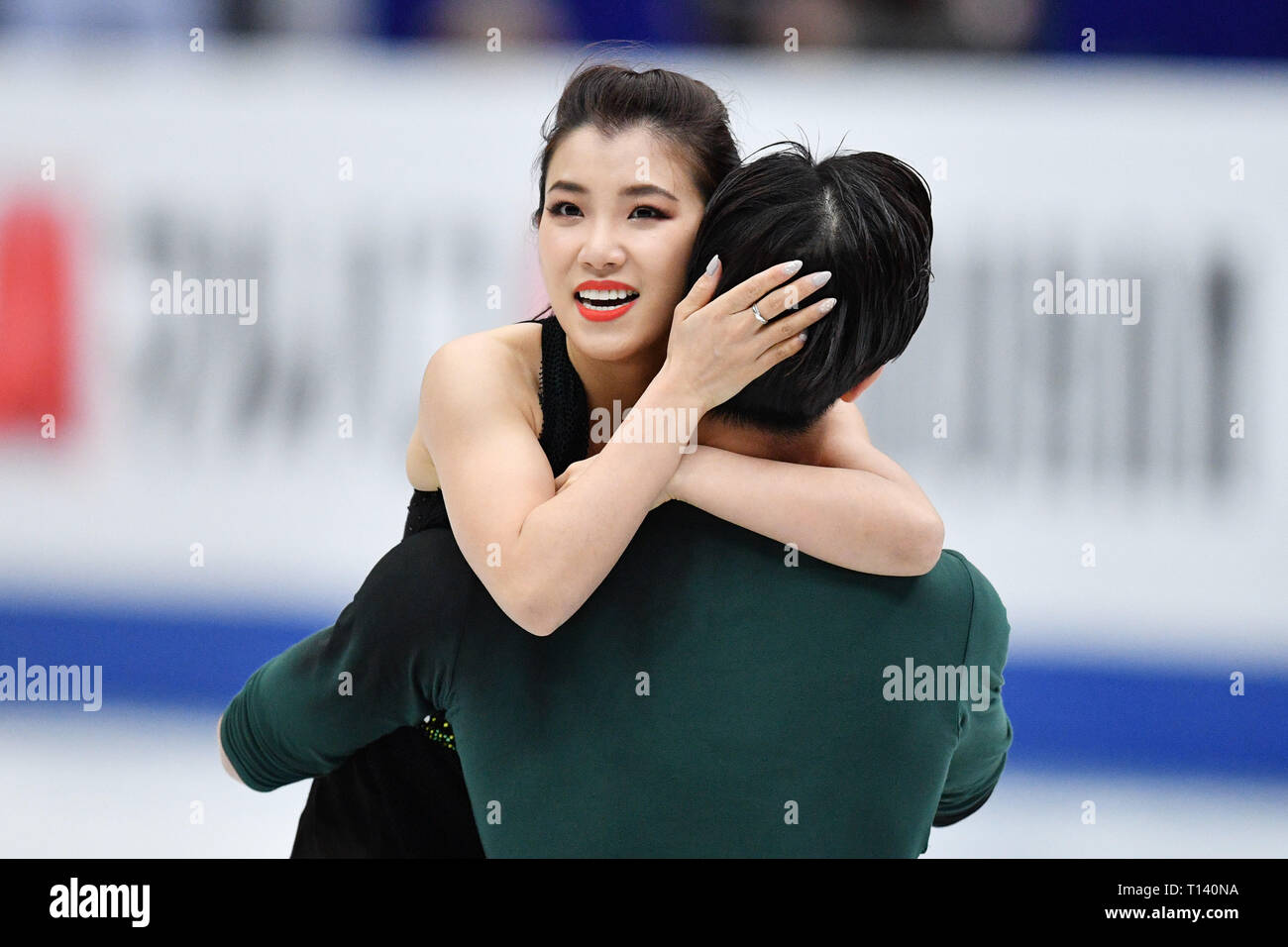 Saitama, Japan. Credit: MATSUO. 23rd Mar, 2019. Shiyue Wang & Xinyu Liu (CHN) Figure Skating ...