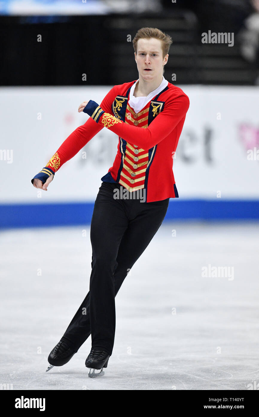 Saitama, Japan. Credit: MATSUO. 23rd Mar, 2019. Alexander Samarin (RUS ...