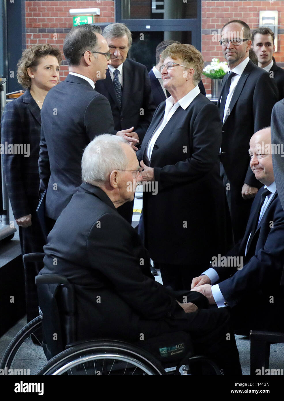 22 March 2019, Berlin: Leading politicians take part in the ...